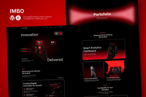 Imbo - Software Development & IT Solutions Elementor Template Kit
